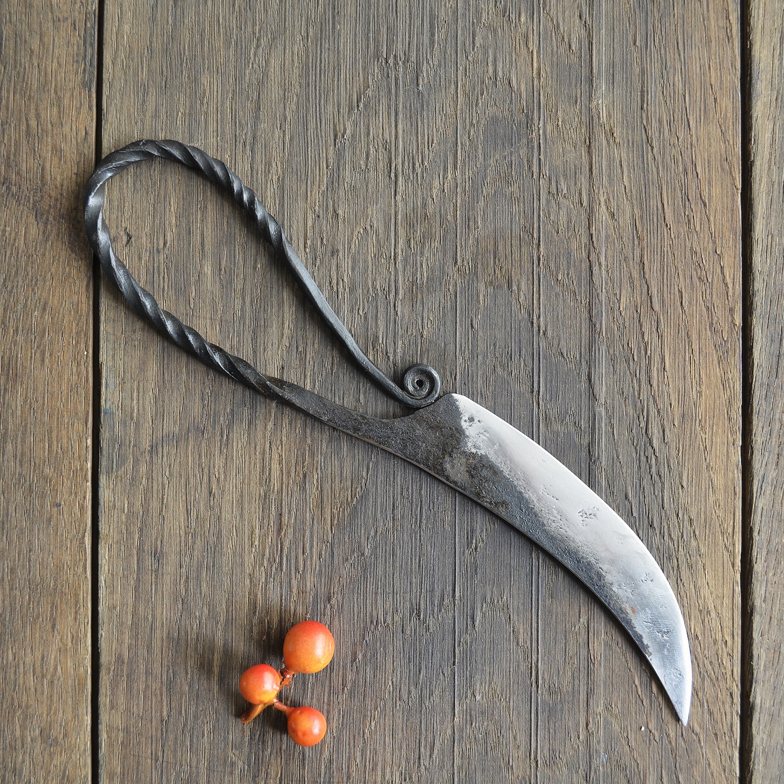 Hand-Forged Blacksmith Knife – Jorgen Craft
